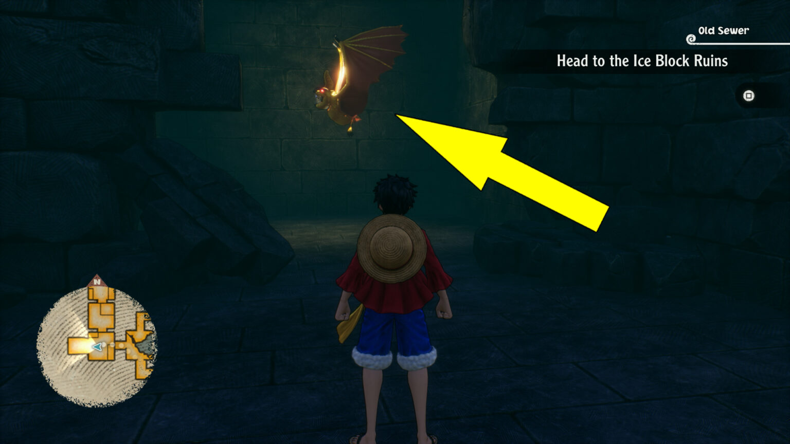 Helping Iceberg 3 Wild Golden Bats - One Piece Odyssey Guide