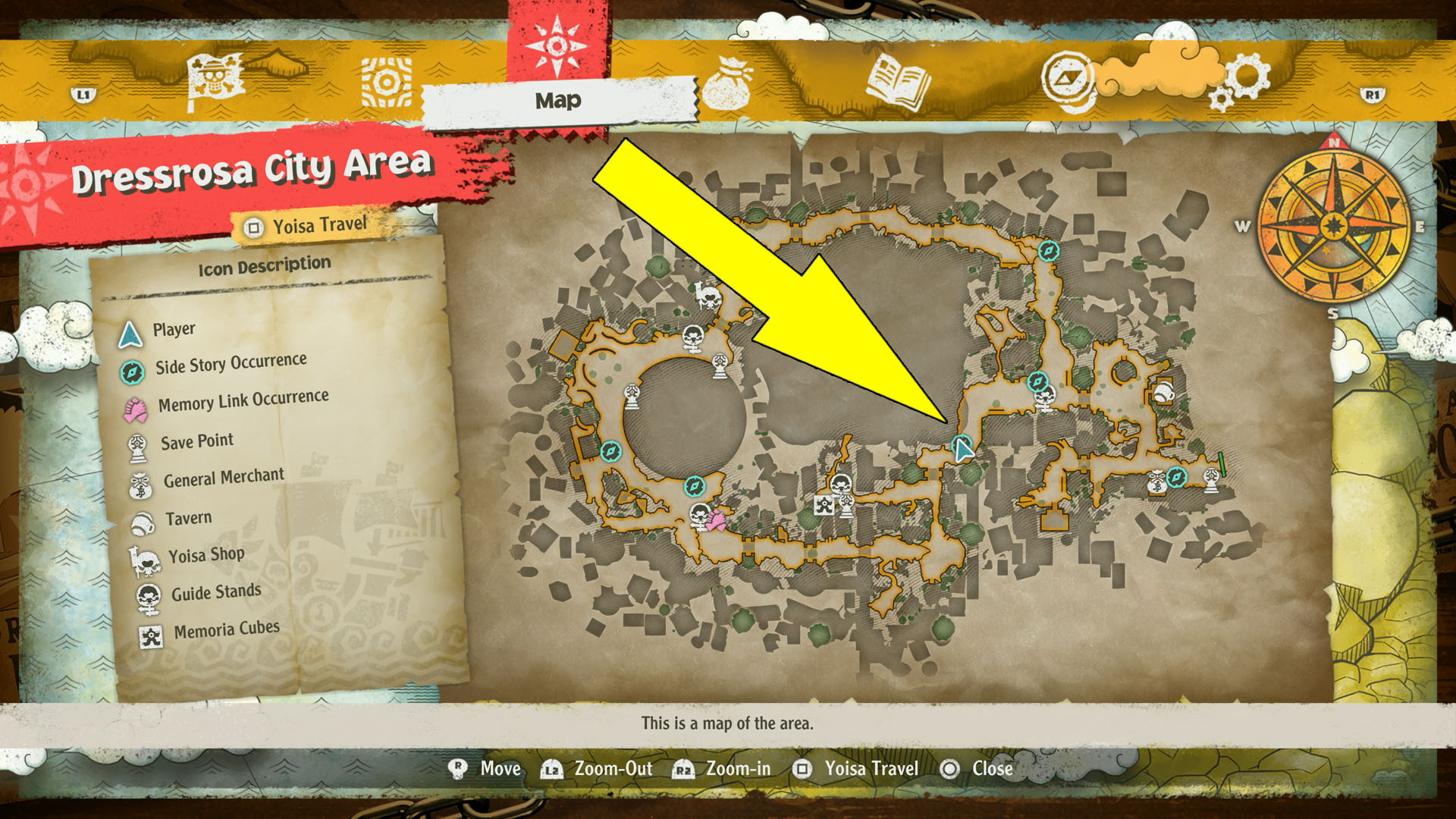 My Dearest Violet Autograph Location - One Piece Odyssey