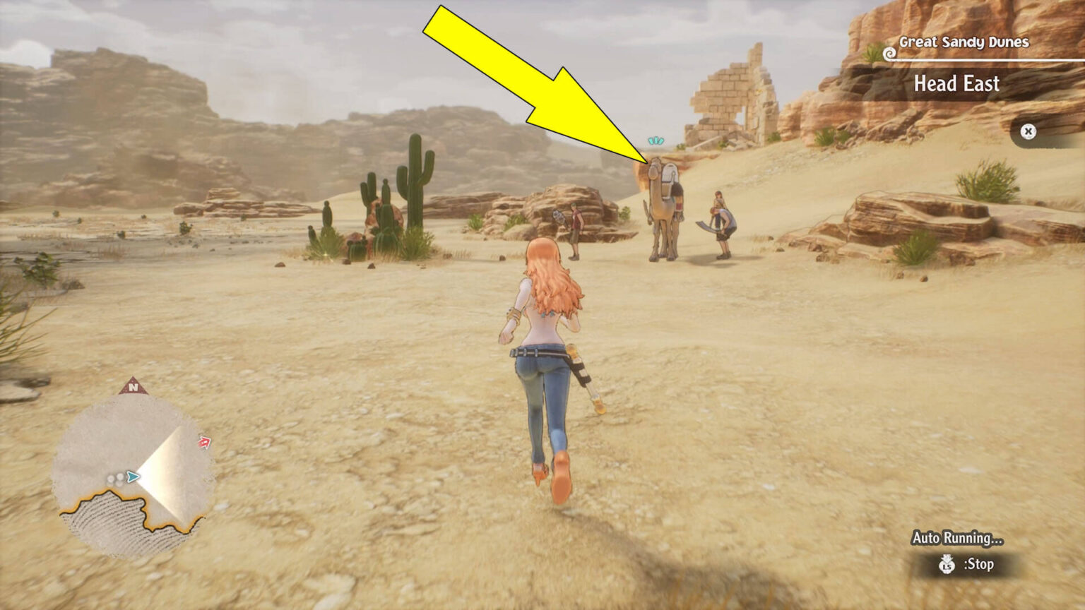 Truth About Eye-Lashes Bait Camel Location - One Piece Odyssey