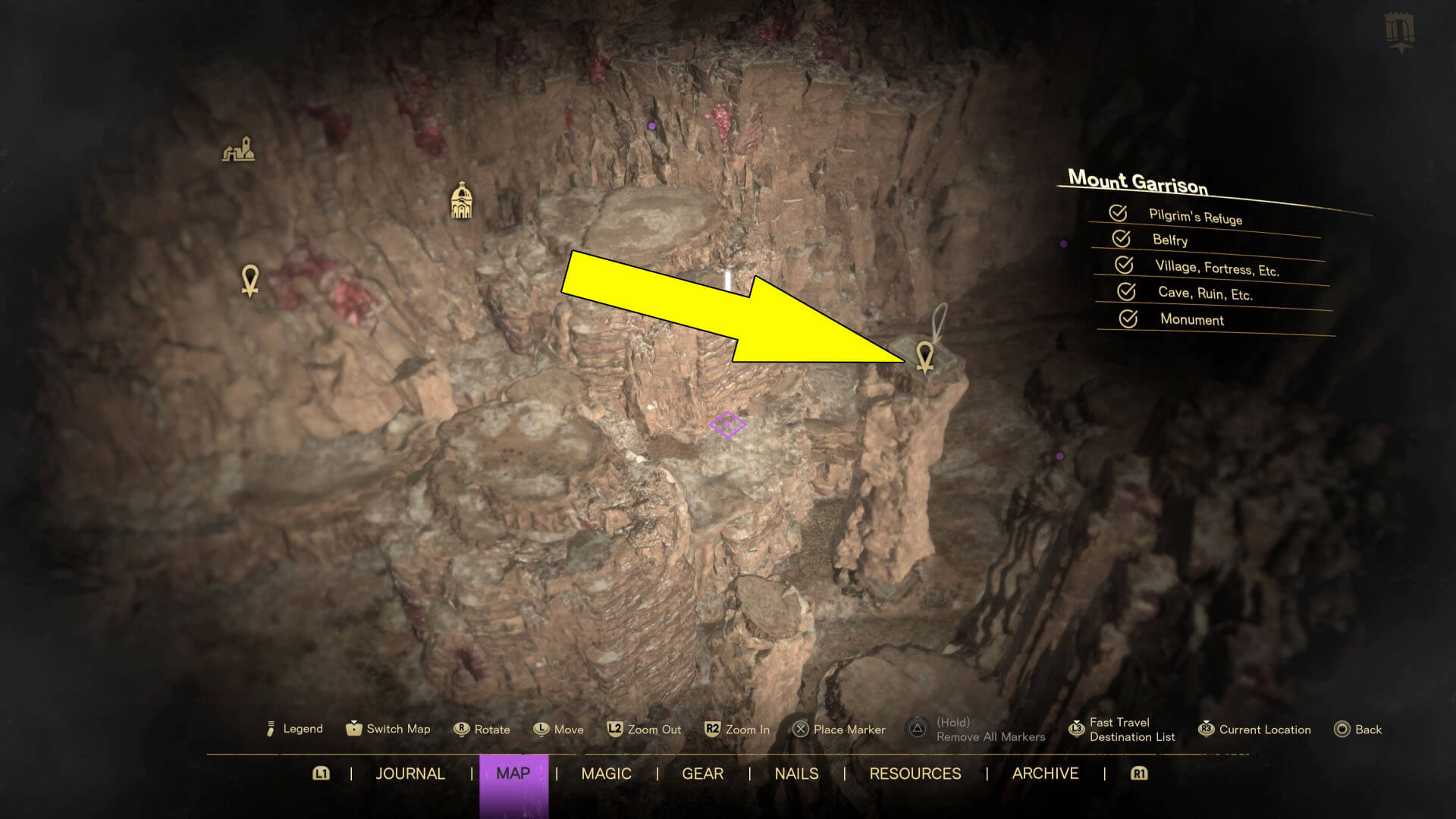 Mount Garrison Monument To Justice Location - Forspoken