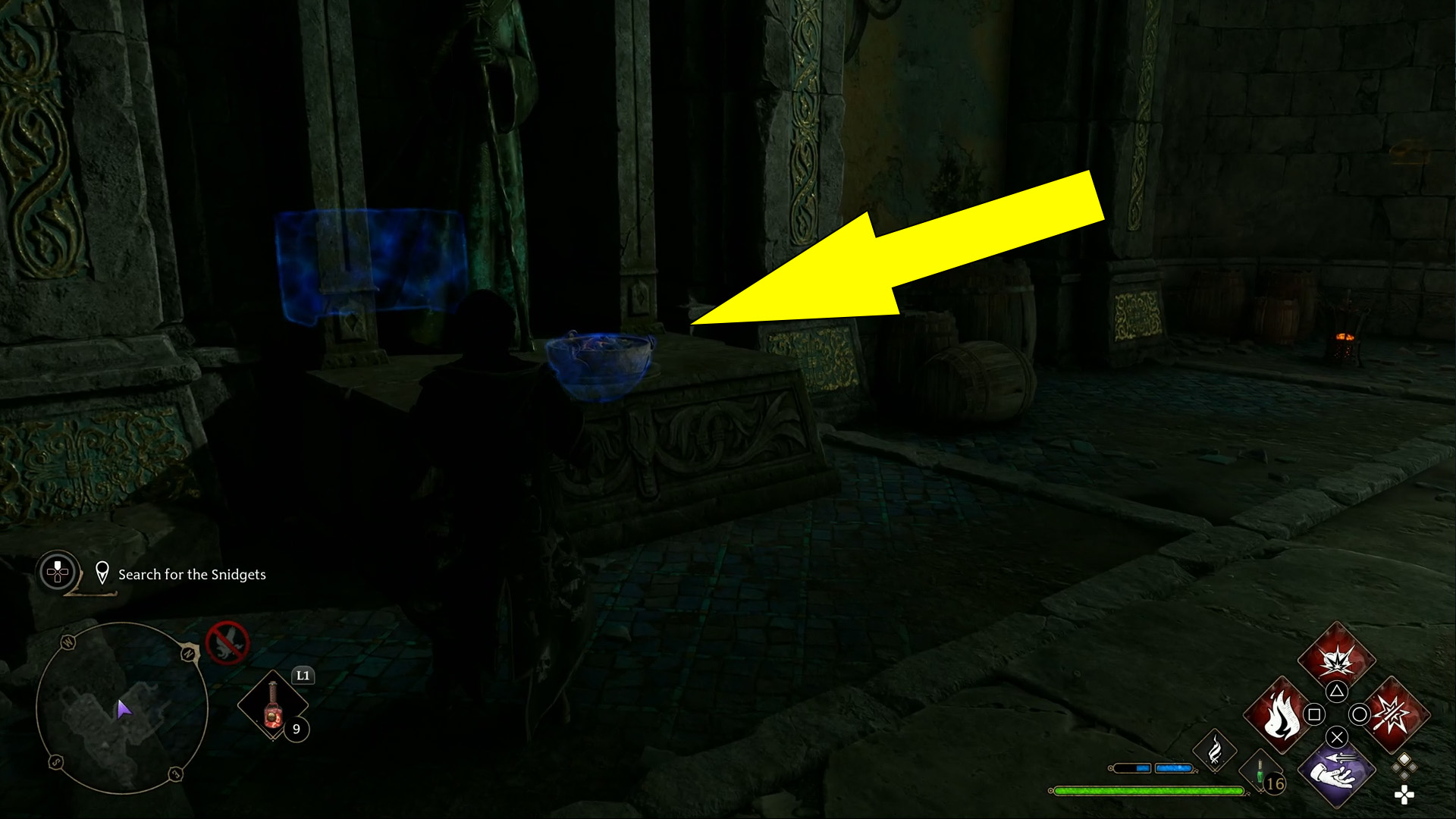 A Bird In The Hand Moonstone Puzzle Guide - Hogwarts Legacy