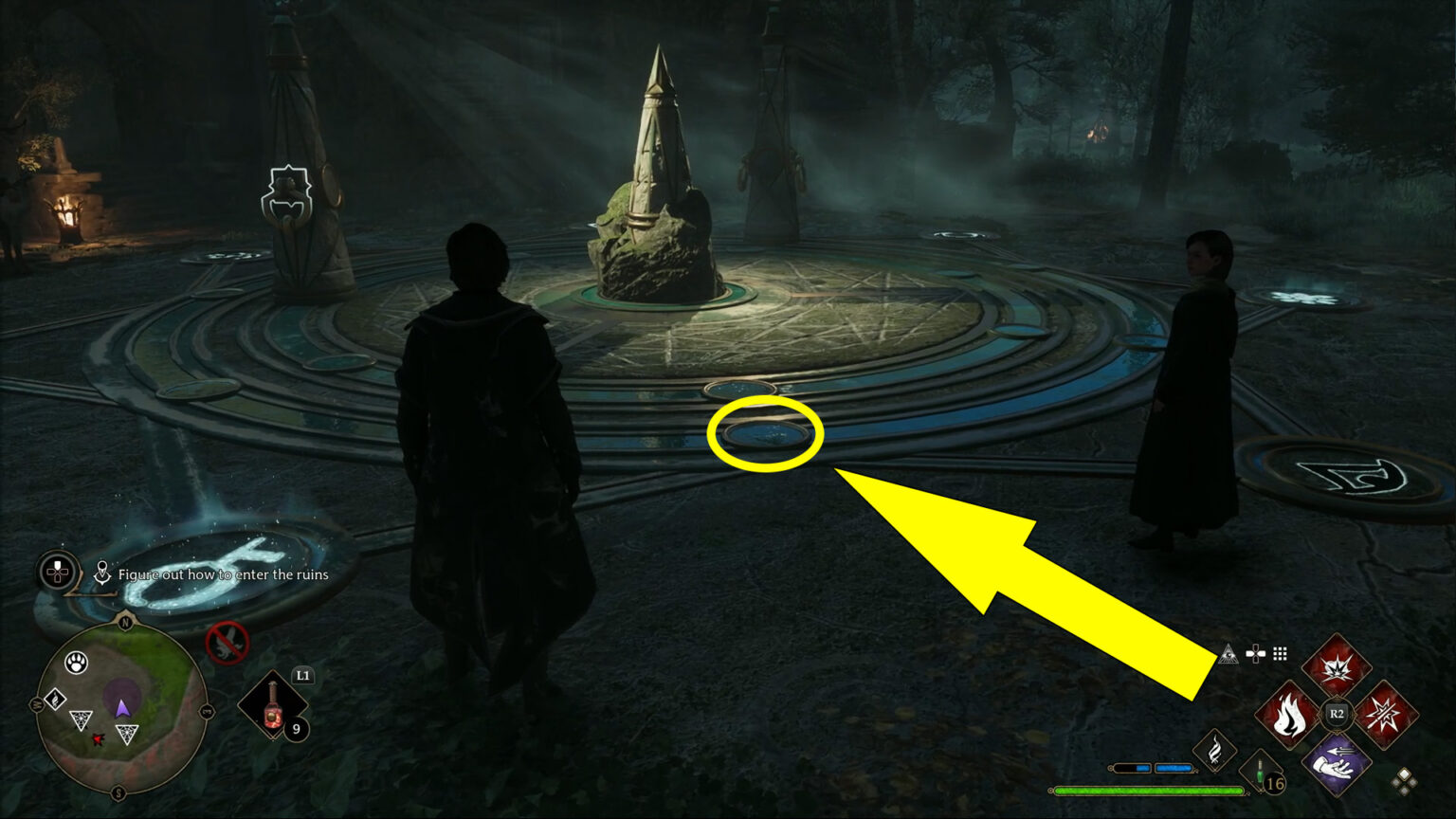 A Bird In The Hand Moonstone Puzzle Guide - Hogwarts Legacy