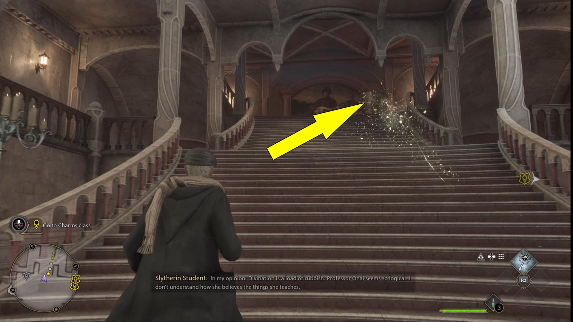 Charms Class Summoner’s Court Mini-Game - Hogwarts Legacy