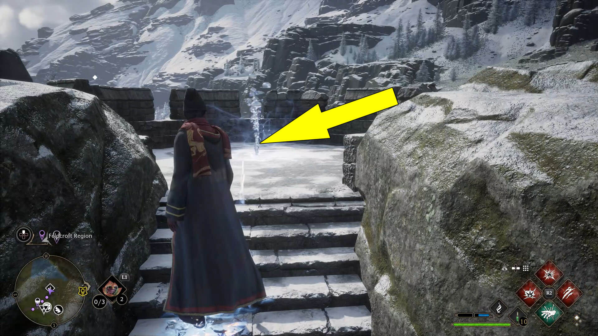 Feldcroft Region Ancient Magic Hotspots - Hogwarts Legacy