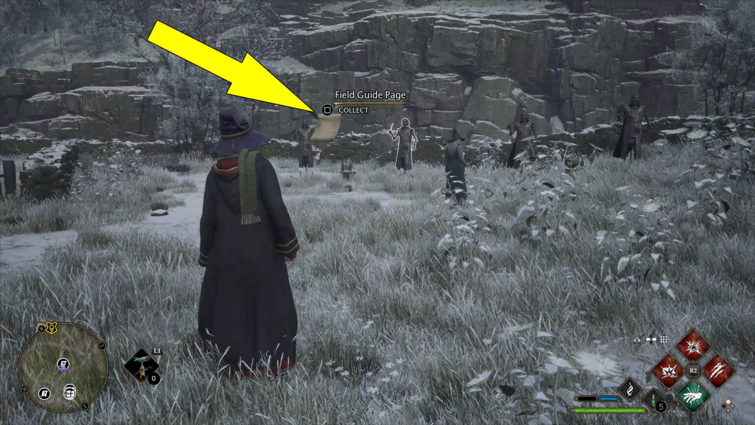 Feldcroft Field Guide Page Locations Guide - Hogwarts Legacy