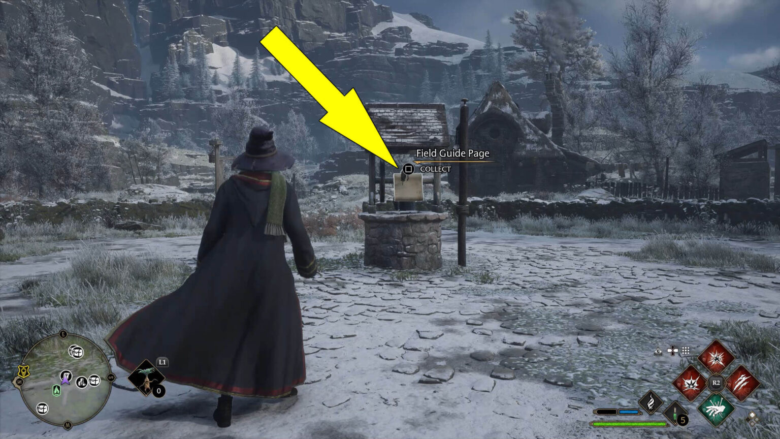 Feldcroft Field Guide Page Locations Guide - Hogwarts Legacy