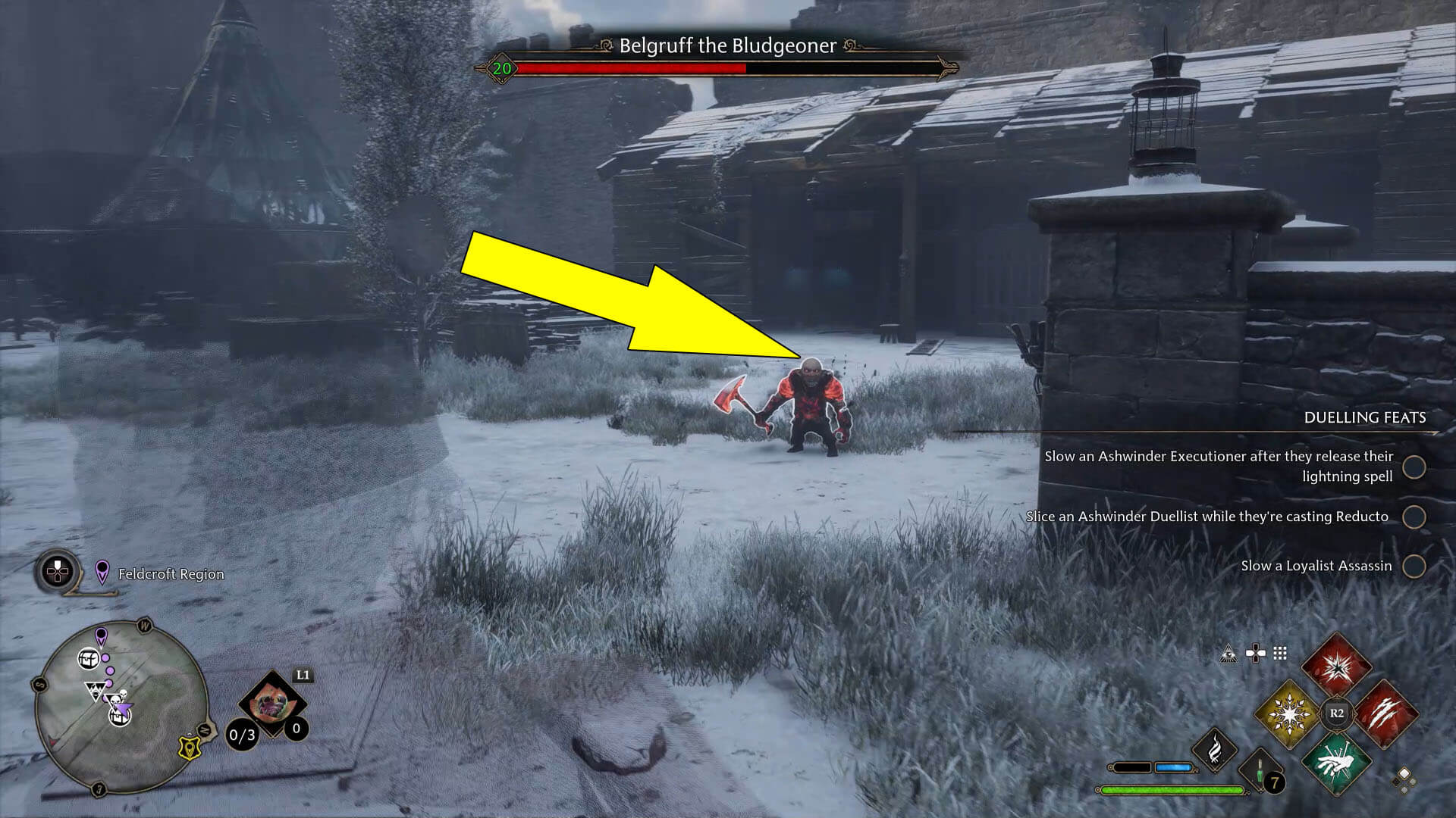 Feldcroft Region Infamous Foe Locations - Hogwarts Legacy