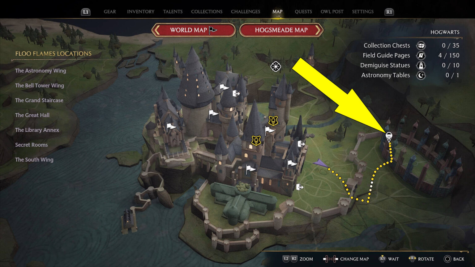 Flight Test Quidditch Pitch Broom Trial - Hogwarts Legacy