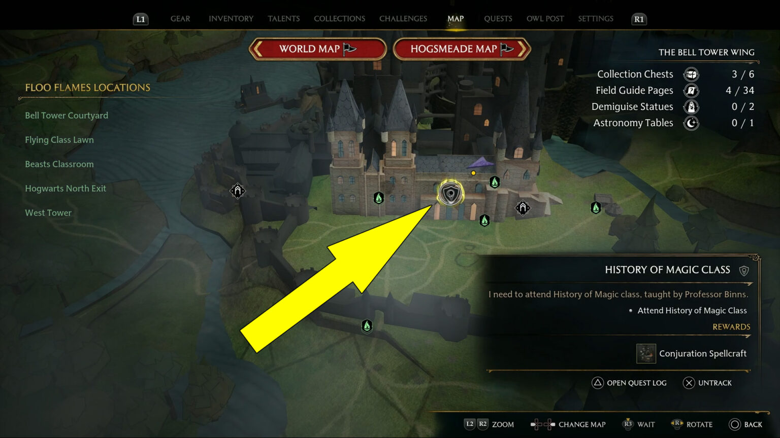 History Of Magic Class Field Guide Pages - Hogwarts Legacy