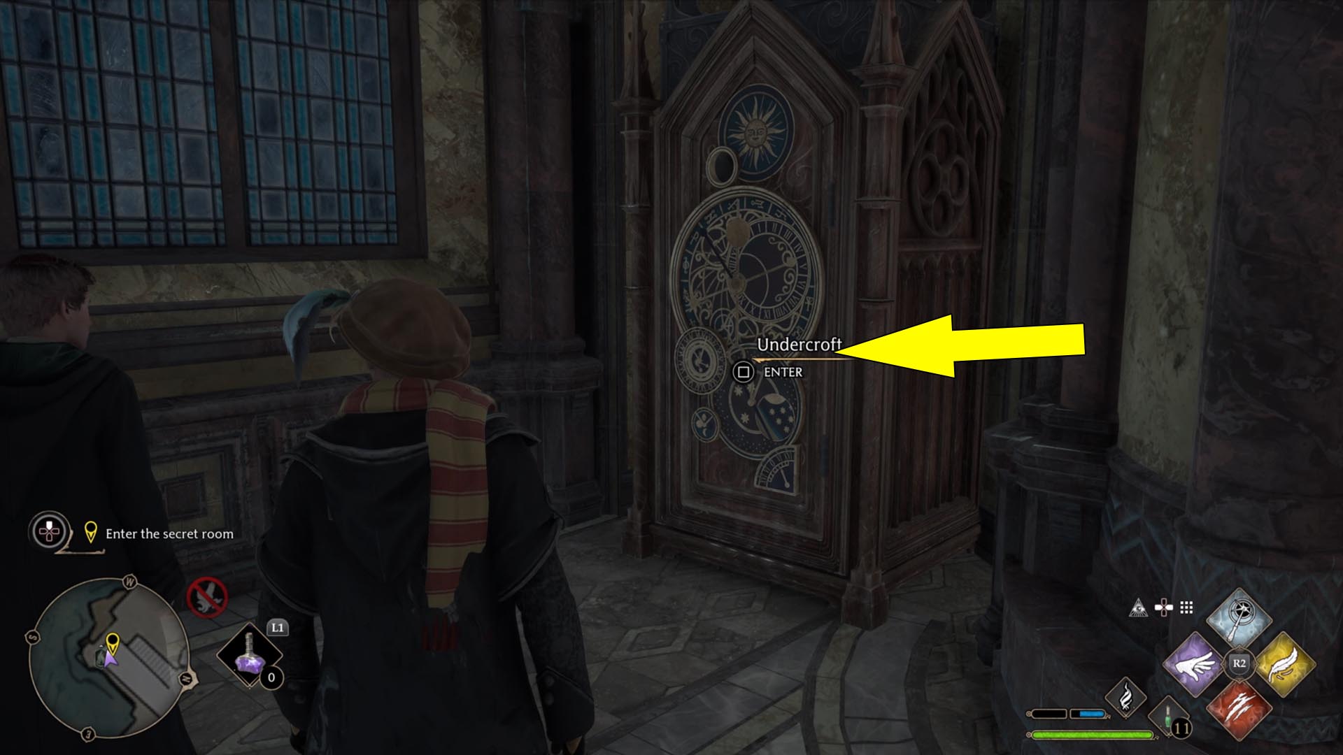 Shadow Of Undercroft Secret Room Practice - Hogwarts Legacy