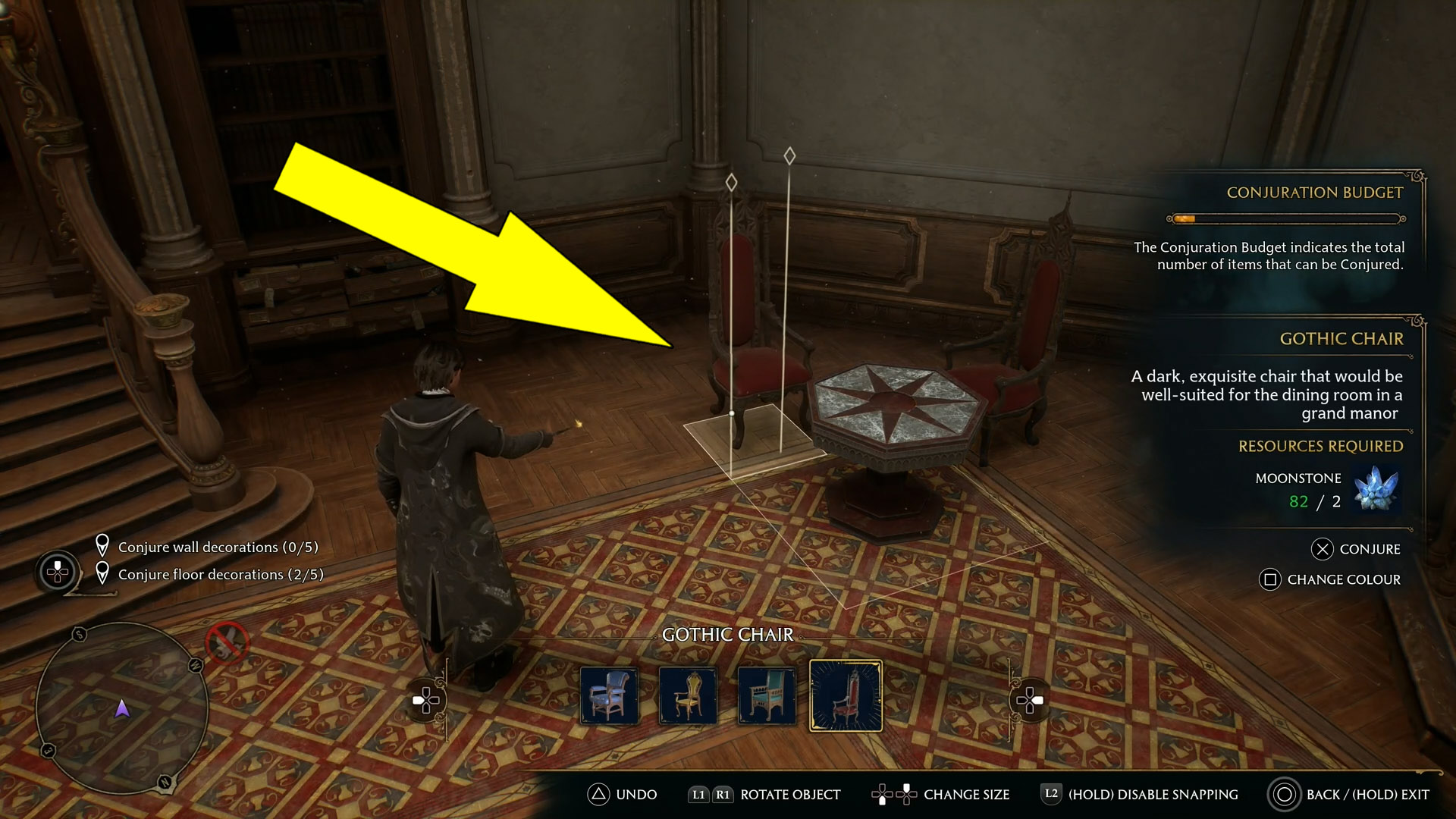 Interior Decorating Walkthrough - Hogwarts Legacy