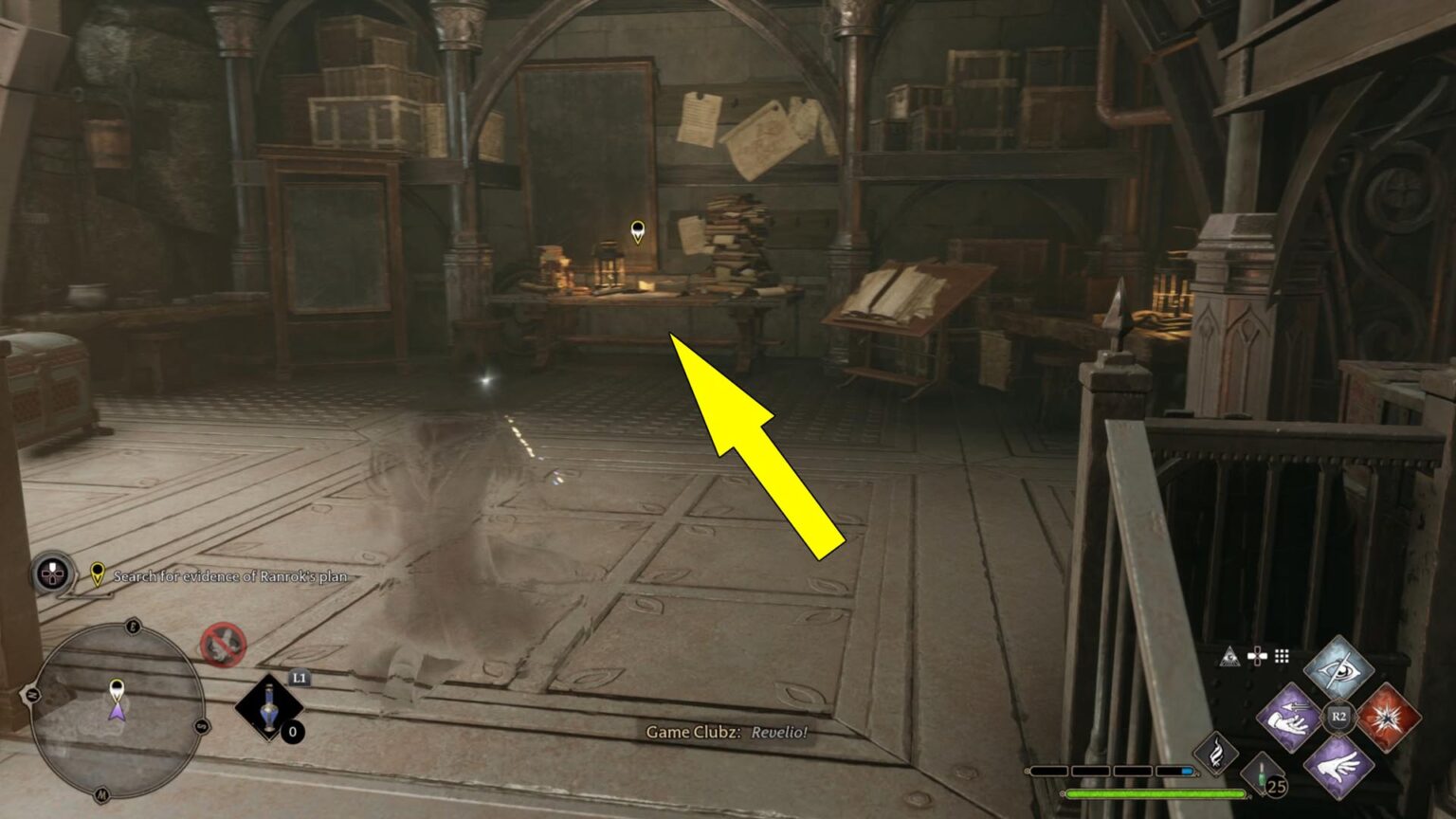 It’s All Gobbledegook Ranrok Plan Evidence - Hogwarts Legacy