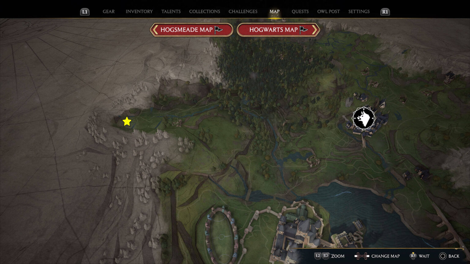 Korrow Ruins Collection Chest Location - Hogwarts Legacy