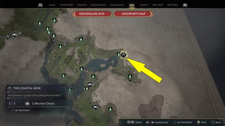 Marunweem Lake Infamous Foe Location - Hogwarts Legacy