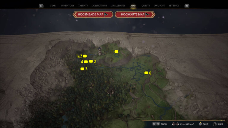 North Ford Bog Collection Chest Locations - Hogwarts Legacy
