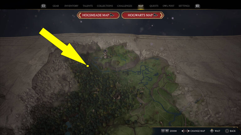 North Ford Bog Landing Platform Location - Hogwarts Legacy
