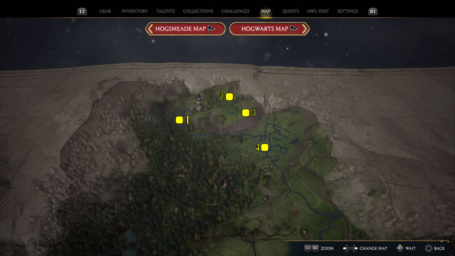 North Ford Bog Merlin Trial Solutions - Hogwarts Legacy