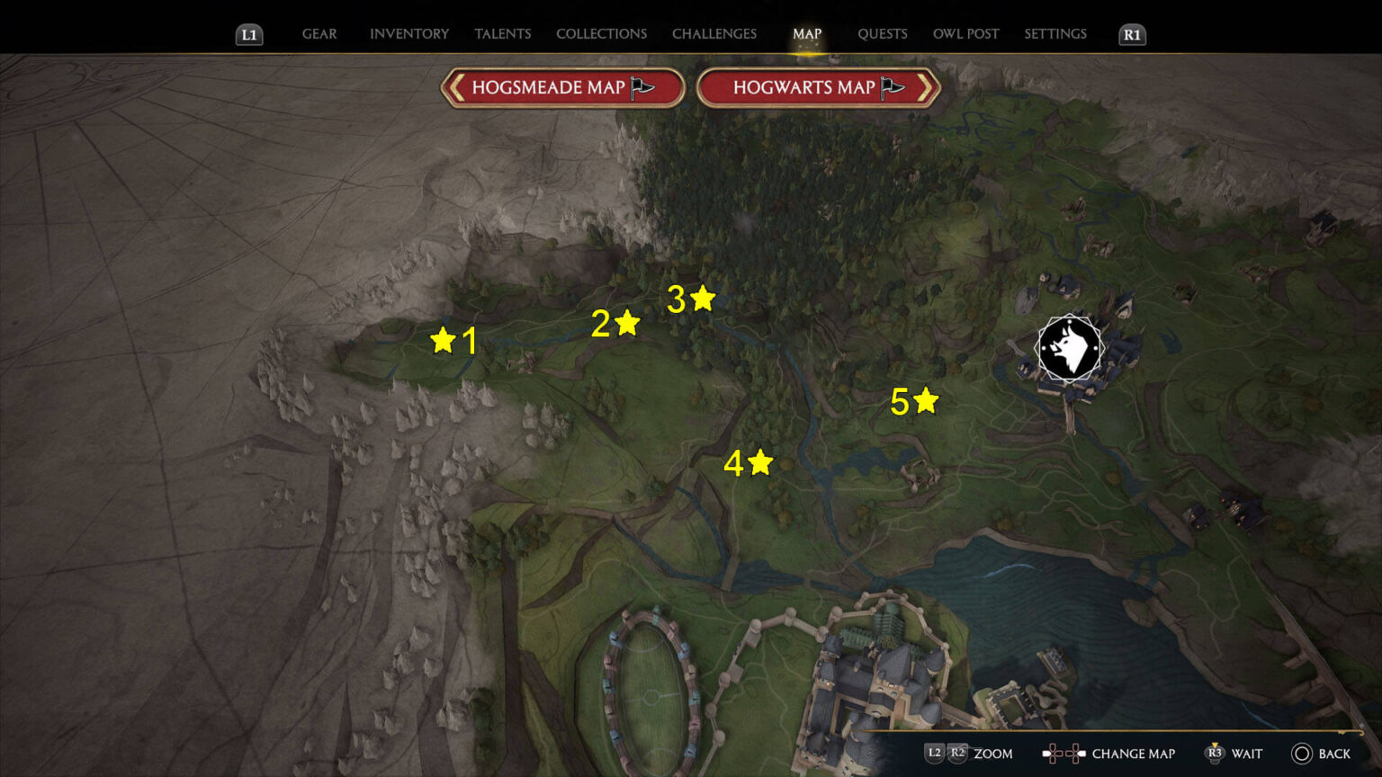 North Hogwarts Region Merlin Trials Guide - Hogwarts Legacy