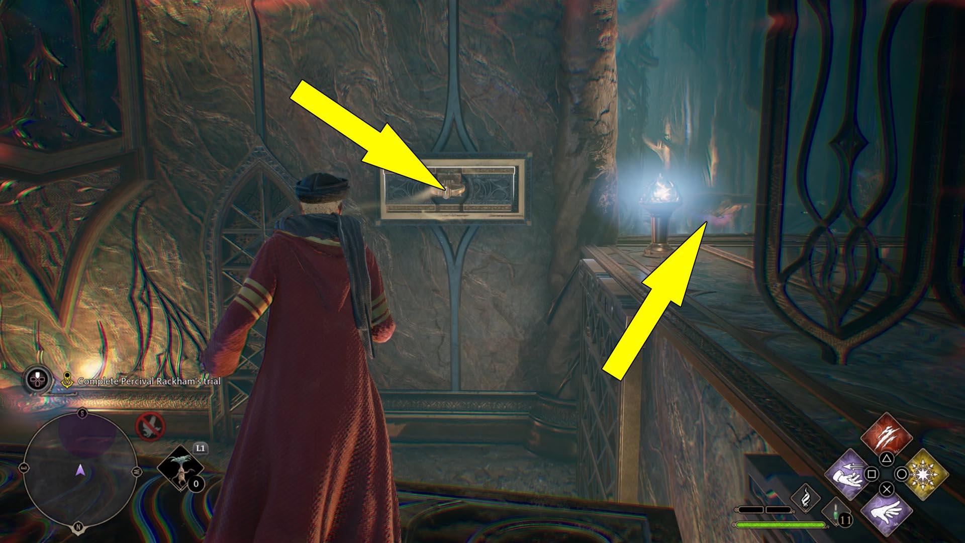 Percival Rackham Trial Puzzle Solutions - Hogwarts Legacy