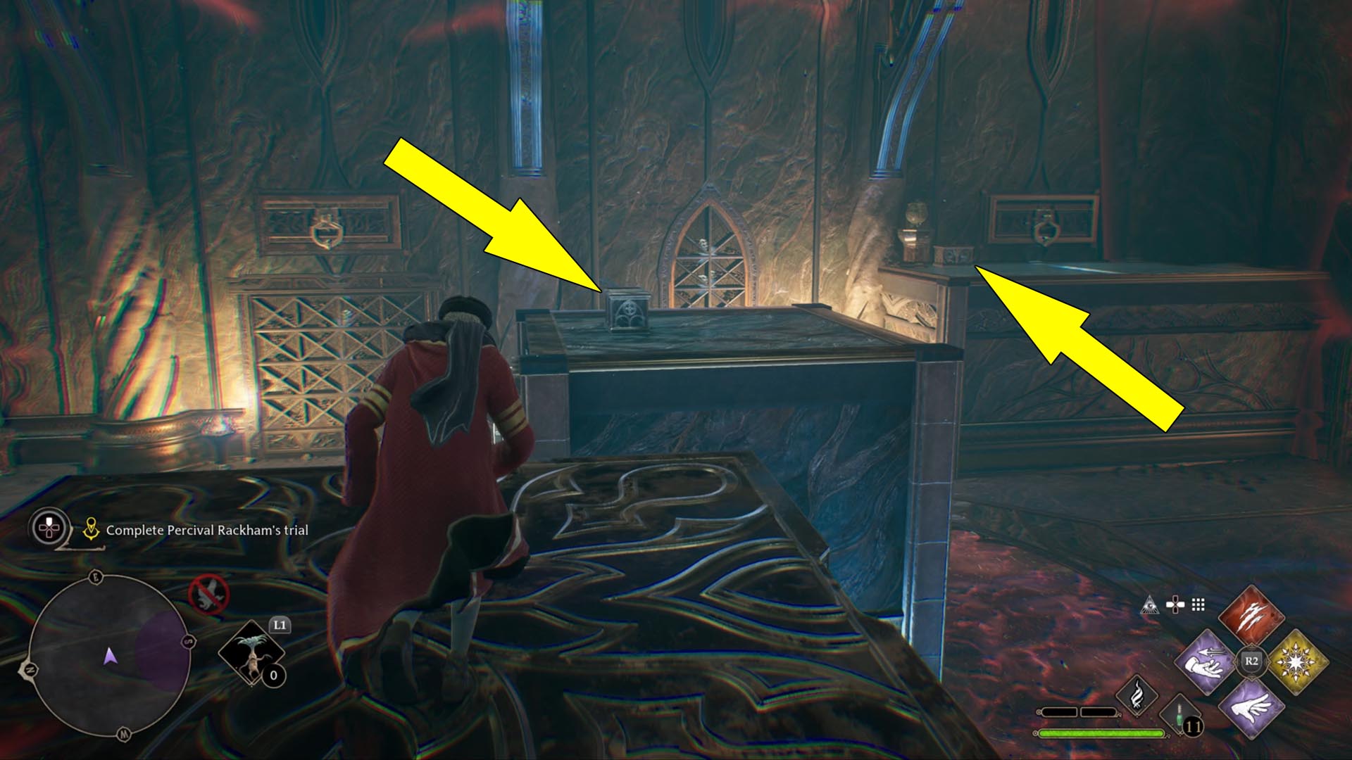 Percival Rackham Trial Puzzle Solutions - Hogwarts Legacy