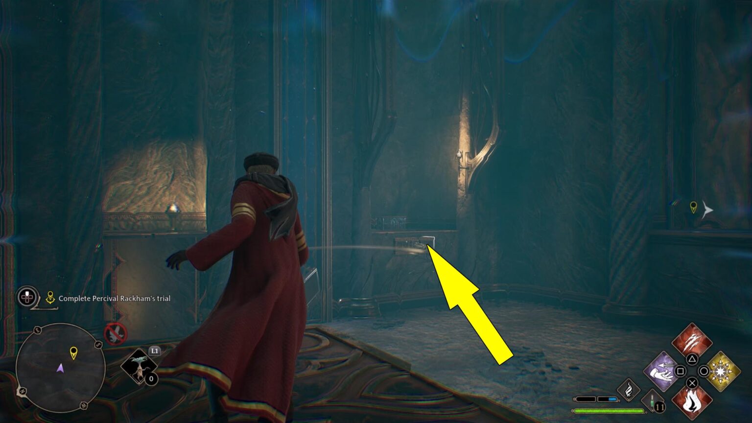 Percival Rackham Trial Puzzle Solutions - Hogwarts Legacy