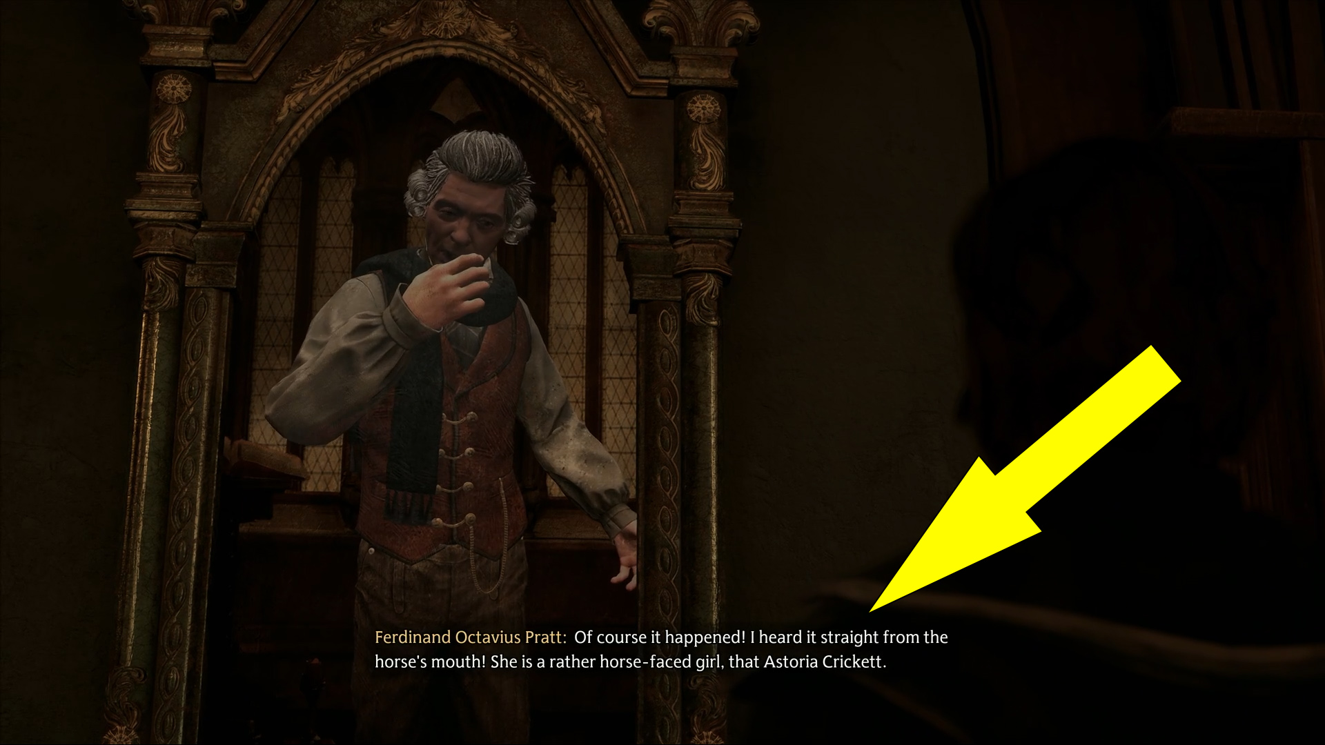Portrait In A Pickle Frame Location Guide - Hogwarts Legacy