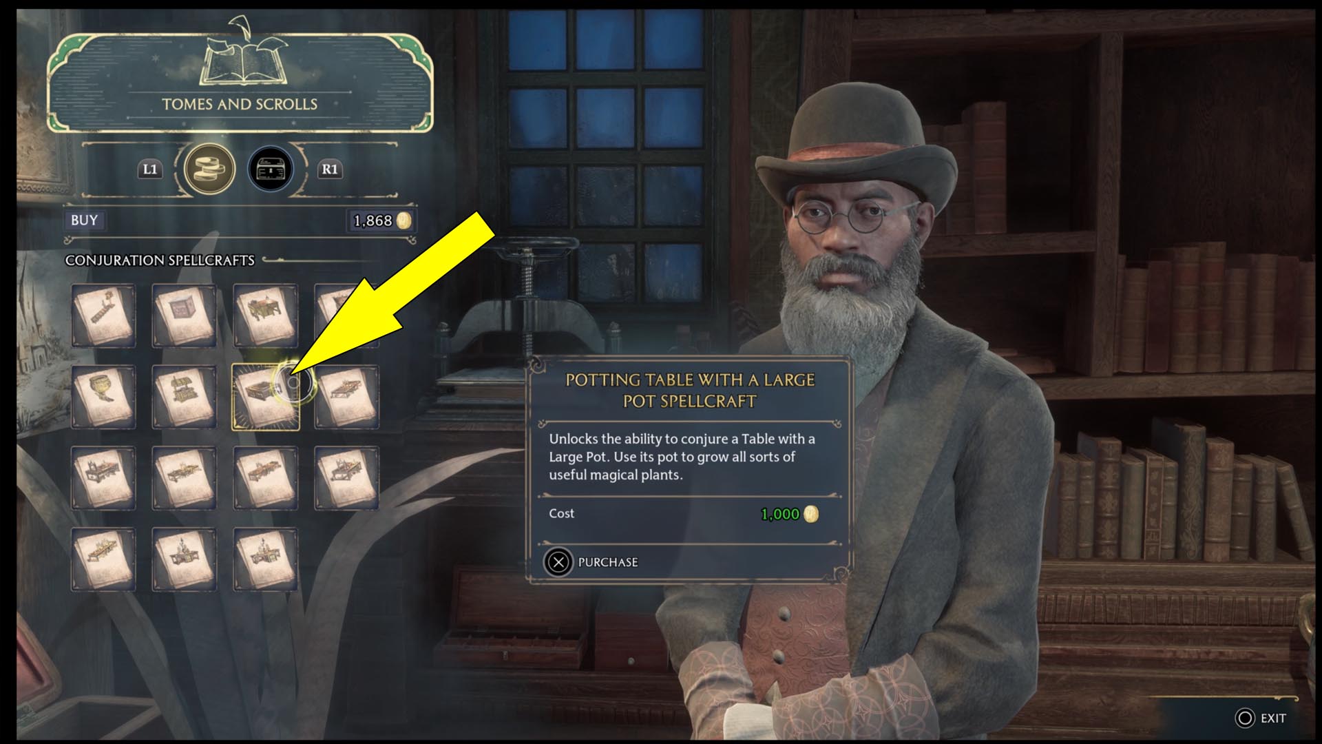 Professor Garlick Assignment 2 Plants - Hogwarts Legacy