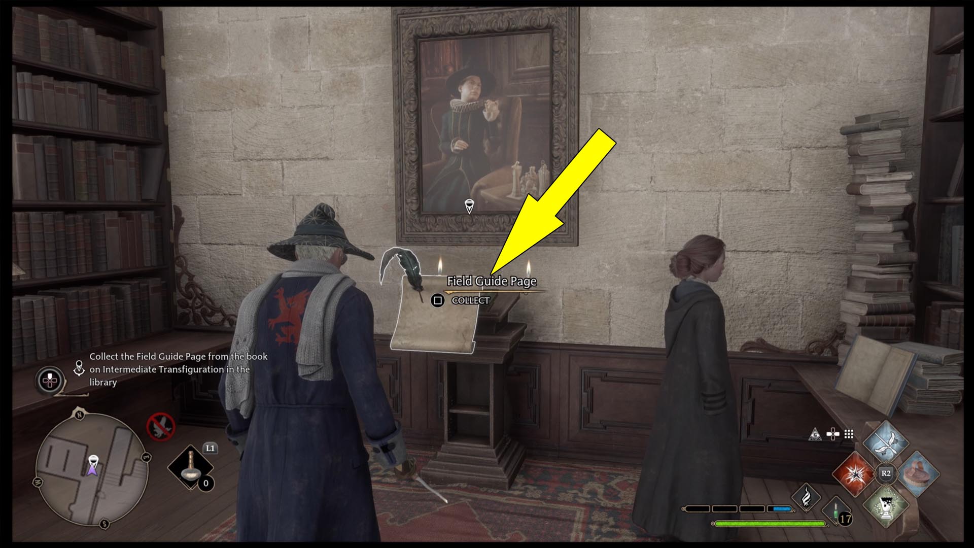 Professor Weasley Assignment Field Pages - Hogwarts Legacy