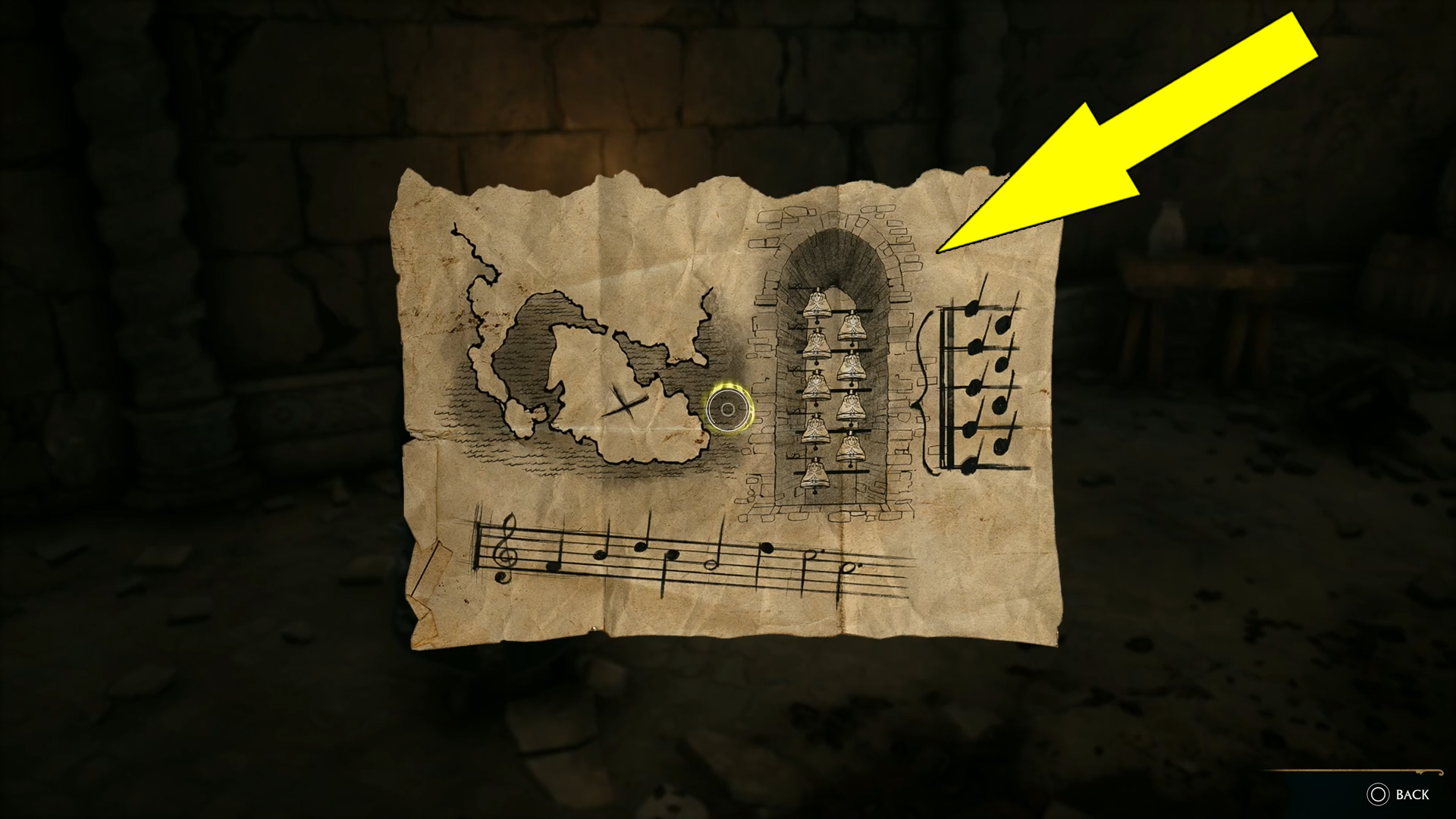 Solved By The Bell Map Treasure Location - Hogwarts Legacy Solved By The Bell Map Treasure Location - Hogwarts Legacy