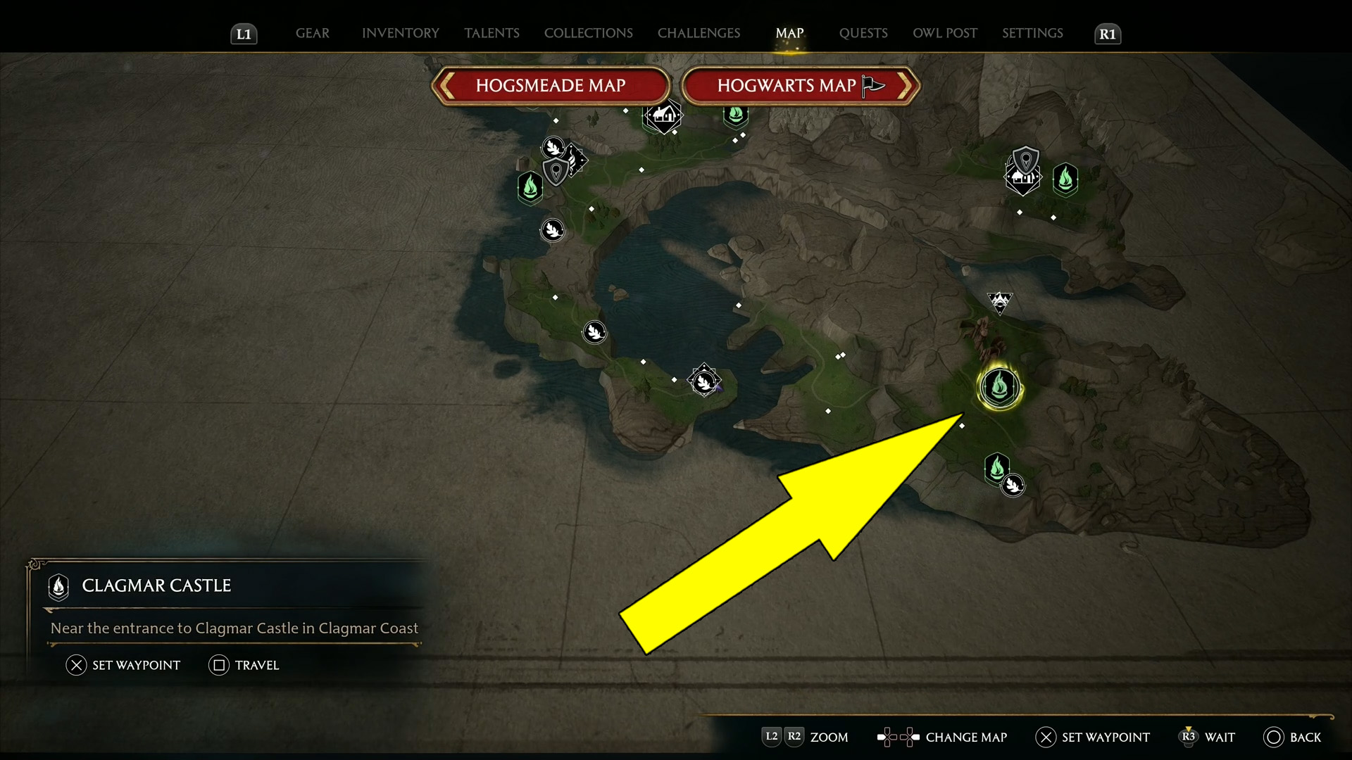 Solved By The Bell Map Treasure Location - Hogwarts Legacy Solved By The Bell Map Treasure Location - Hogwarts Legacy