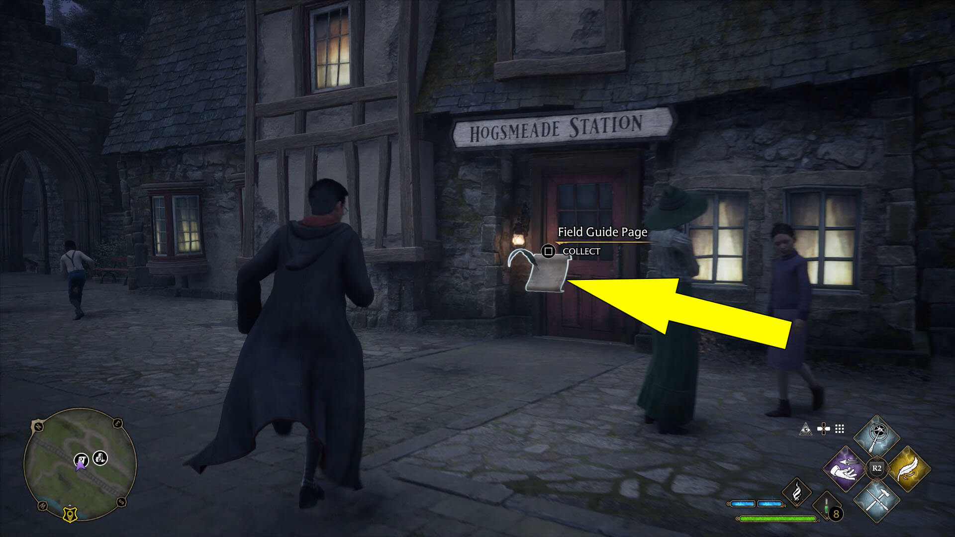 South Hogwarts Field Guide Page Locations - Hogwarts Legacy