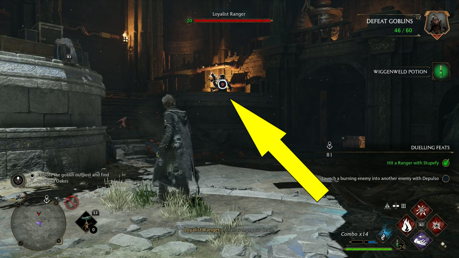 Tale Of Rowland Oakes Map Trail - Hogwarts Legacy