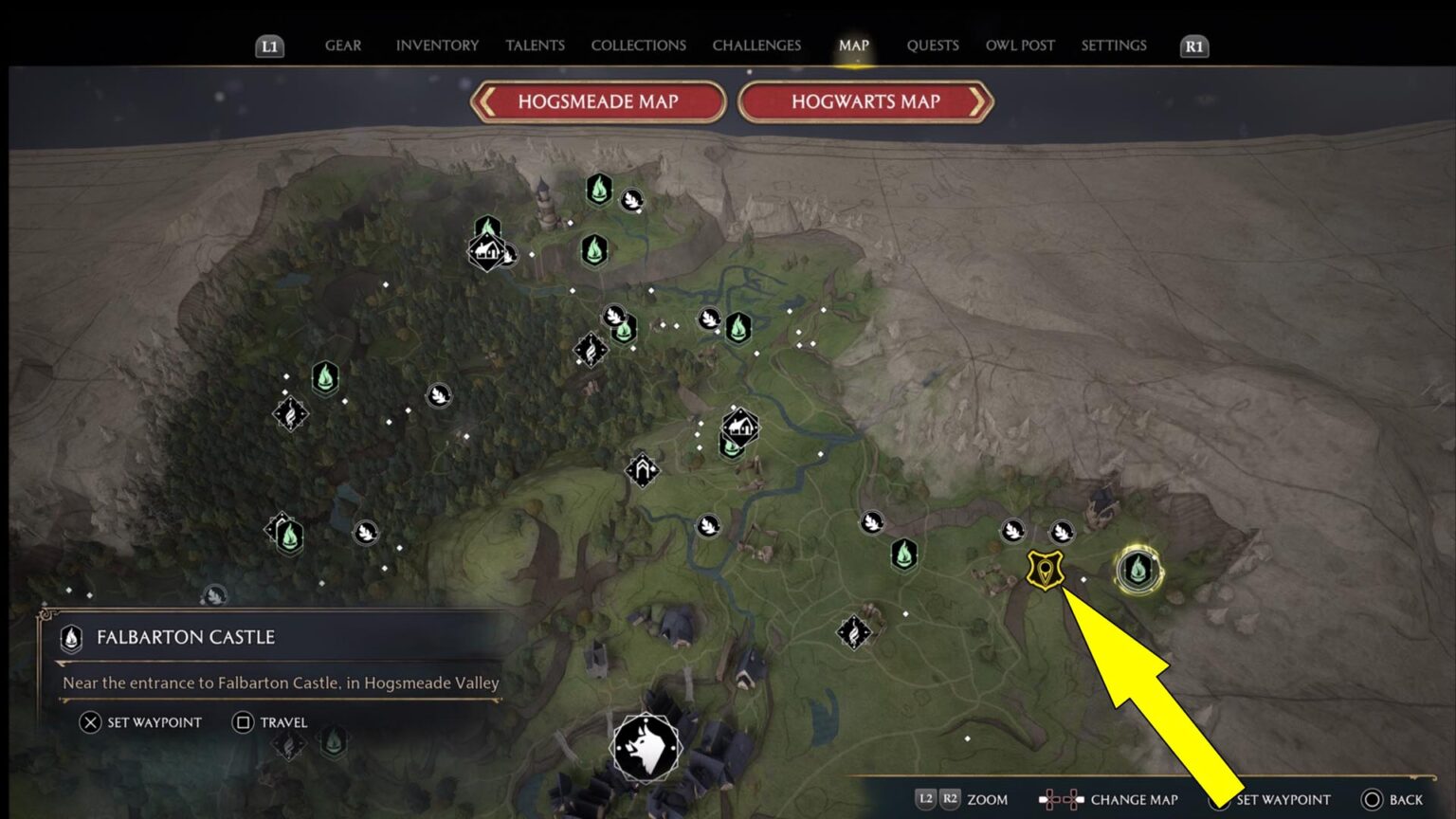 The High Keep Main Gate Puzzle Solution - Hogwarts Legacy