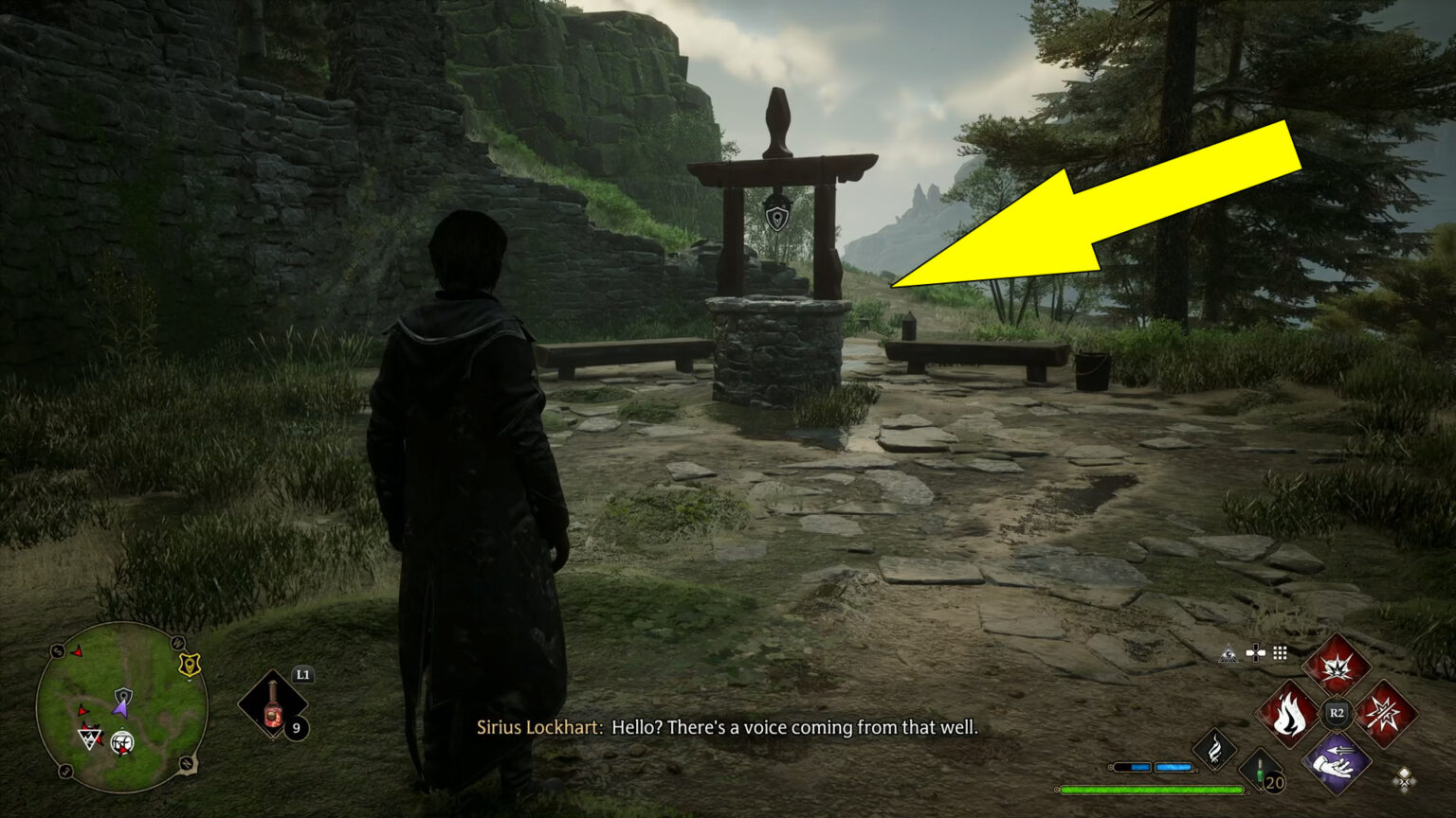 Well Well Well Treasure Location Guide - Hogwarts Legacy