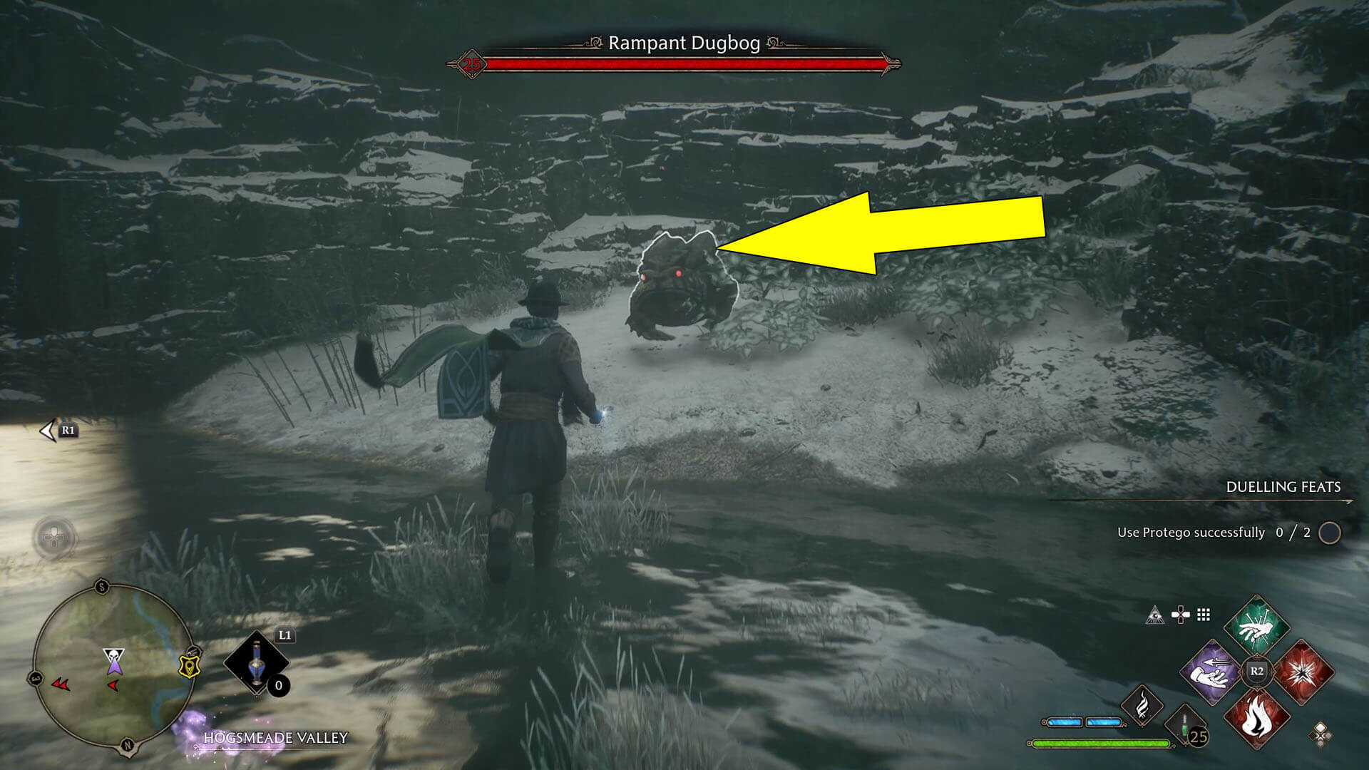 Hogsmeade Valley Infamous Foe Locations - Hogwarts Legacy