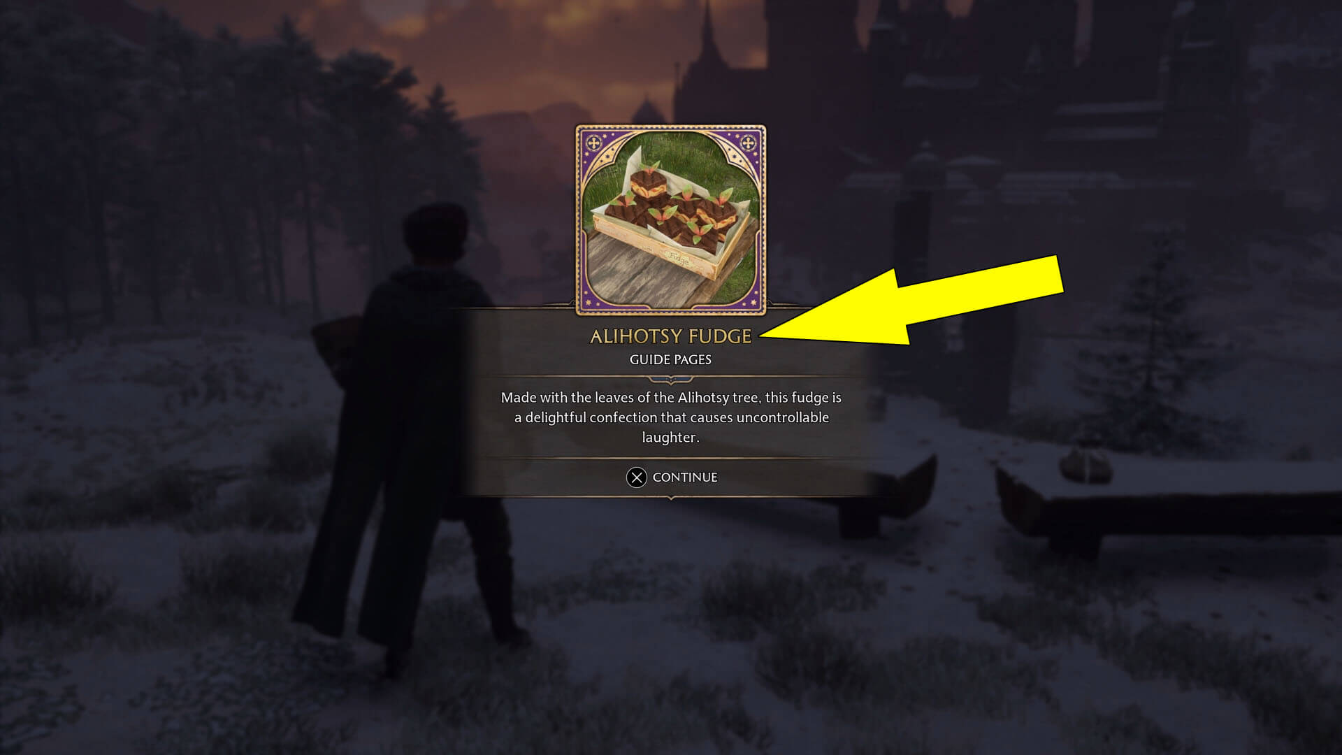 North Hogwarts Region Field Guide Page - Hogwarts Legacy