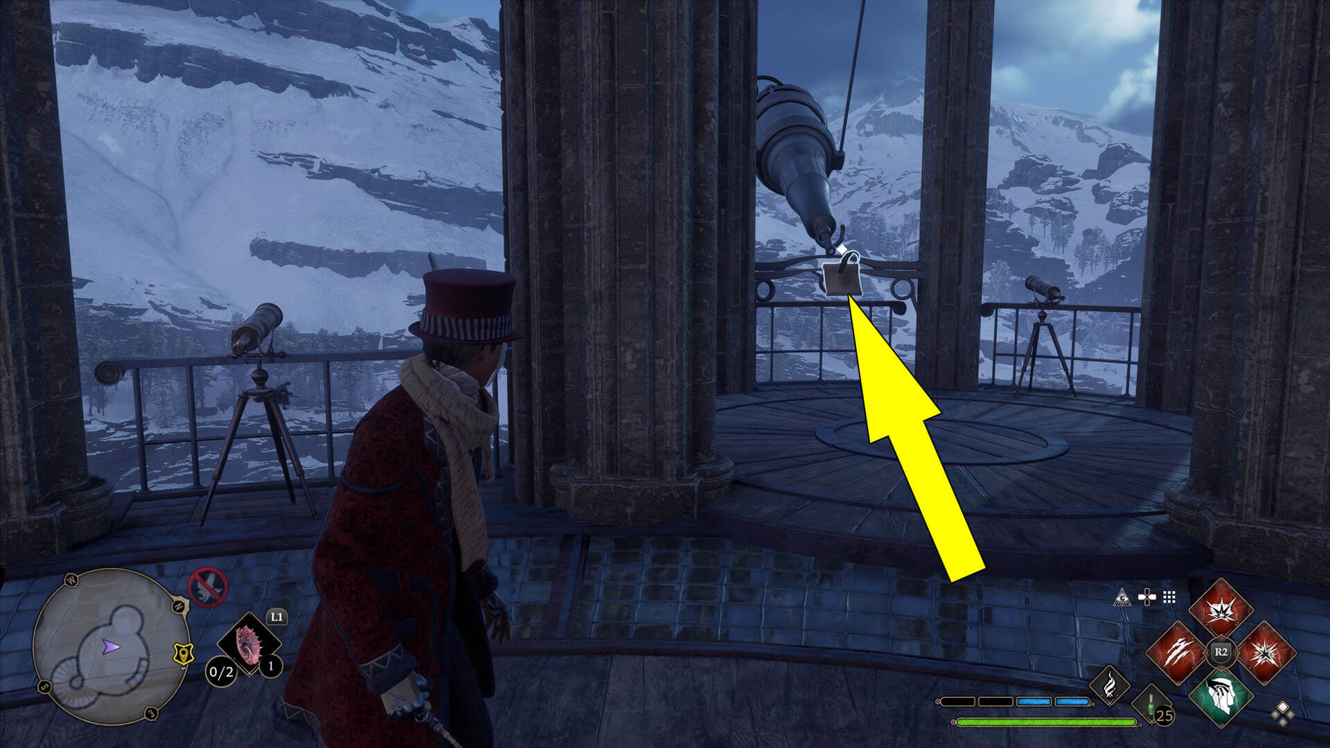 Astronomy Wing Field Guide Page Locations - Hogwarts Legacy