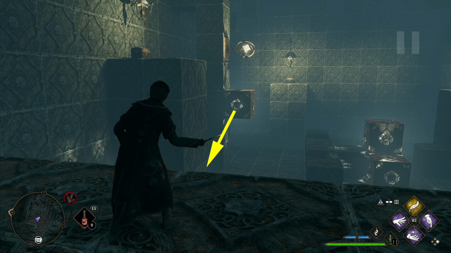 Depulso Puzzle Room 1 Solution Guide - Hogwarts Legacy