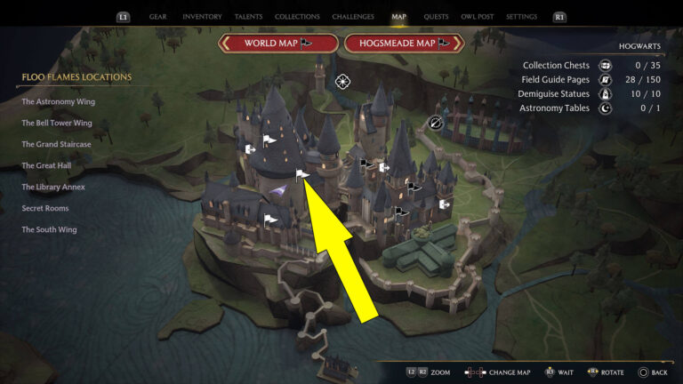 Grand Staircase Collection Chest Locations - Hogwarts Legacy