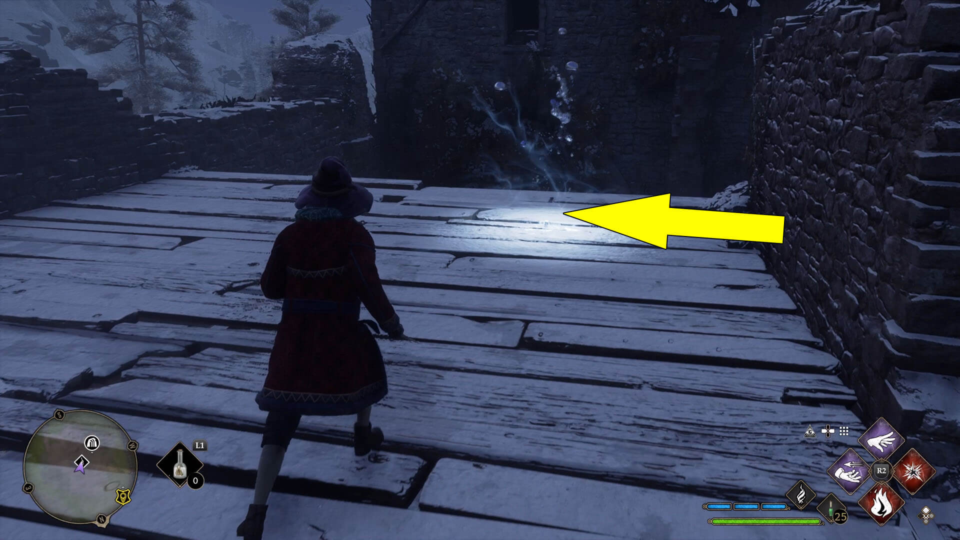 Hogwarts Valley Ancient Magic Hotspots - Hogwarts Legacy