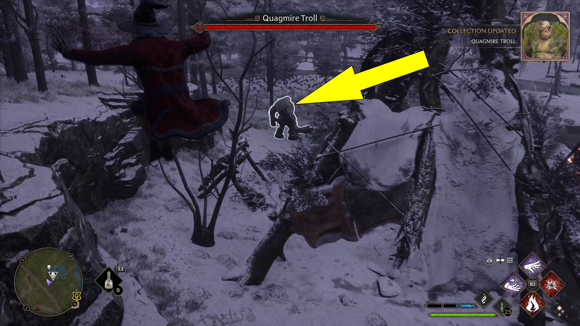 Hogwarts Valley Infamous Foe Locations - Hogwarts Legacy