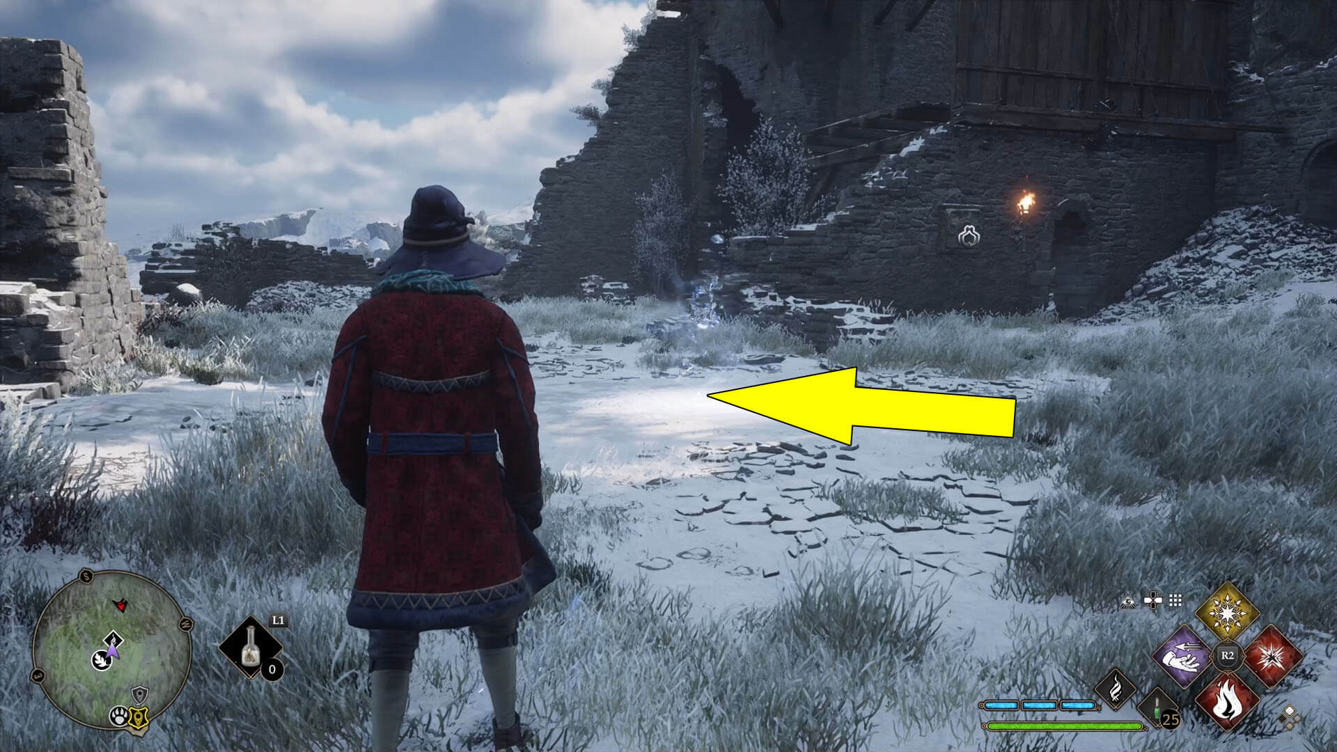 Hogwarts Valley Ancient Magic Hotspots - Hogwarts Legacy