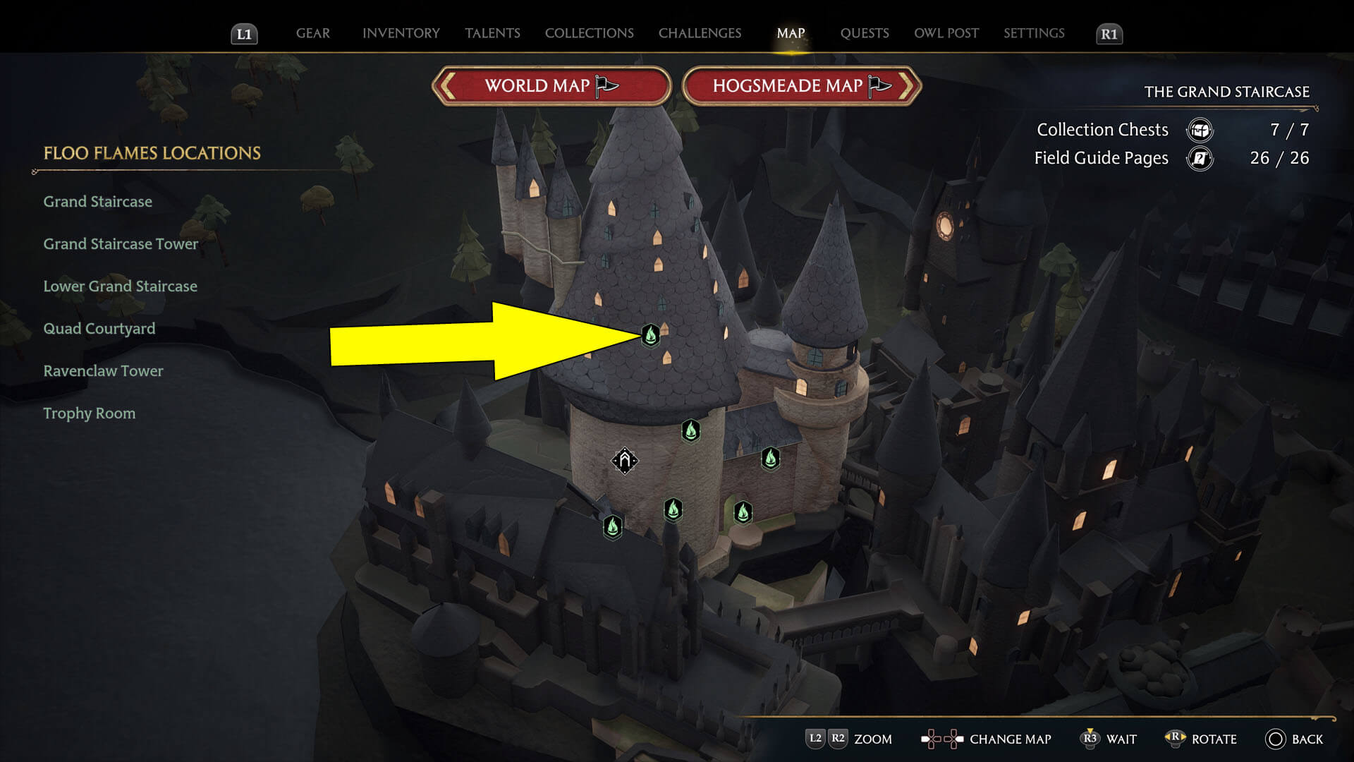 Key Of Admittance Location Guide - Hogwarts Legacy