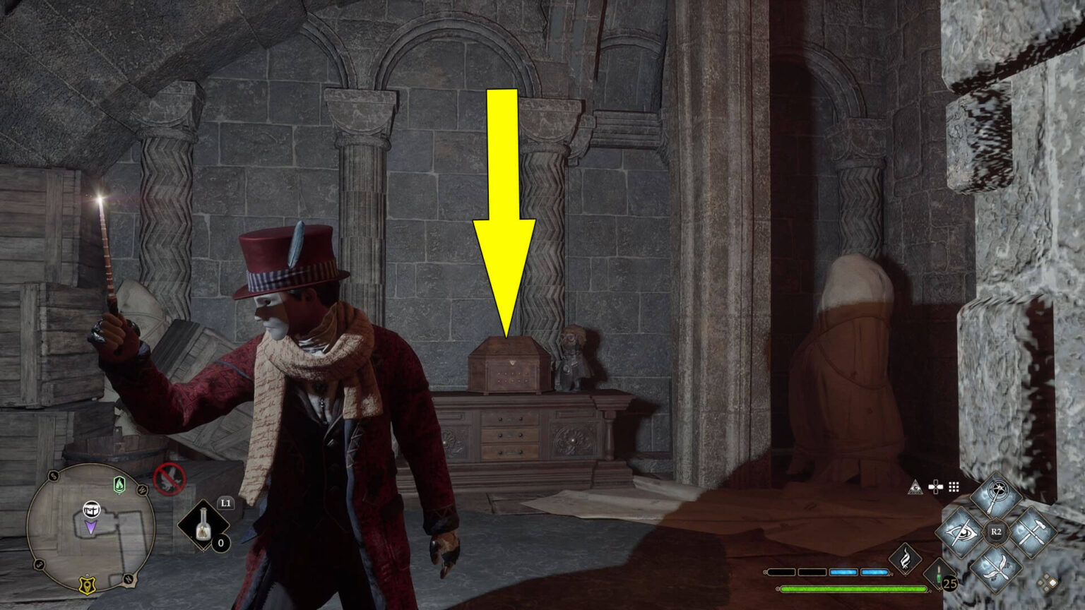 Bell Tower Wing Collection Chests - Hogwarts Legacy