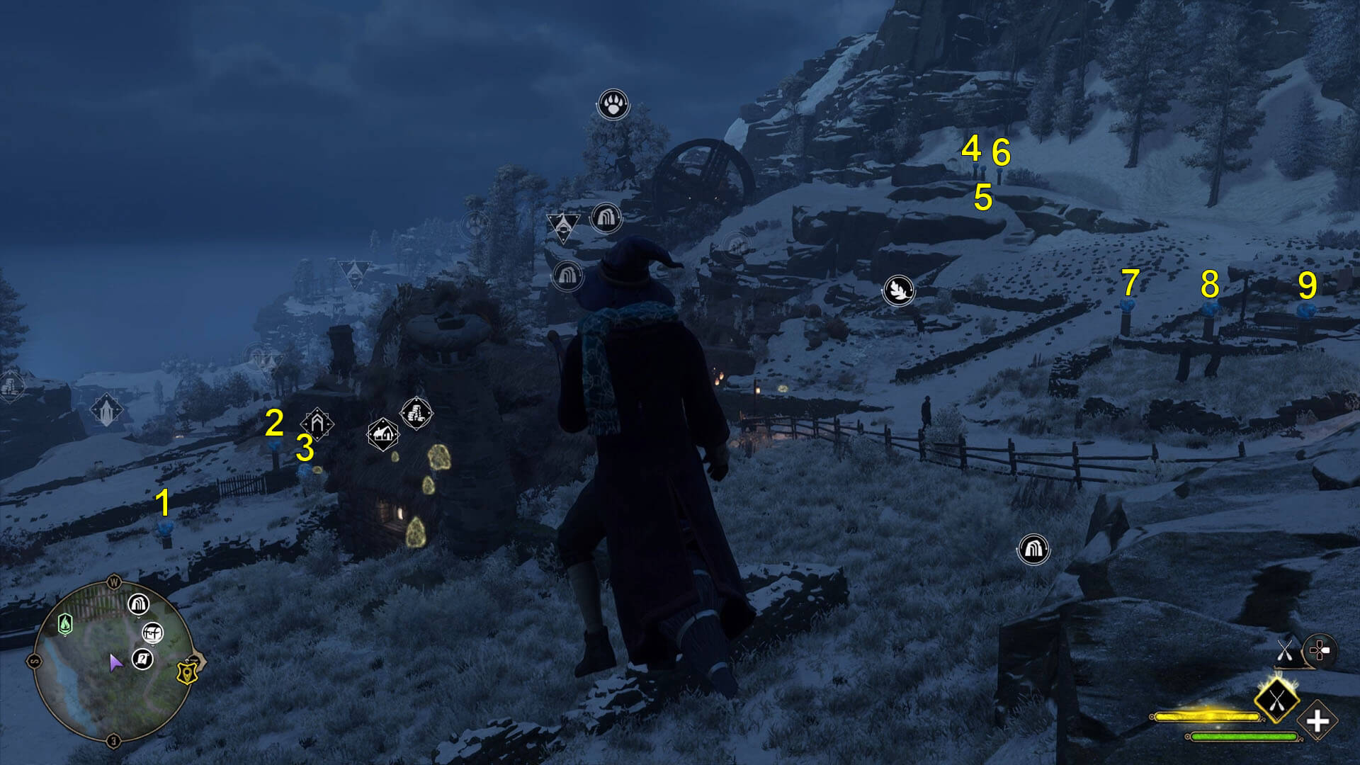 Feldcroft Region Merlin Trials Guide - Hogwarts Legacy