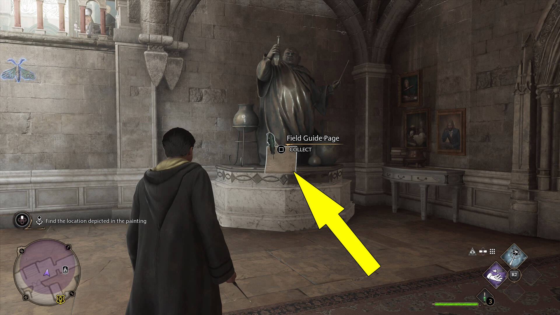 Library Annex Field Guide Page Locations - Hogwarts Legacy