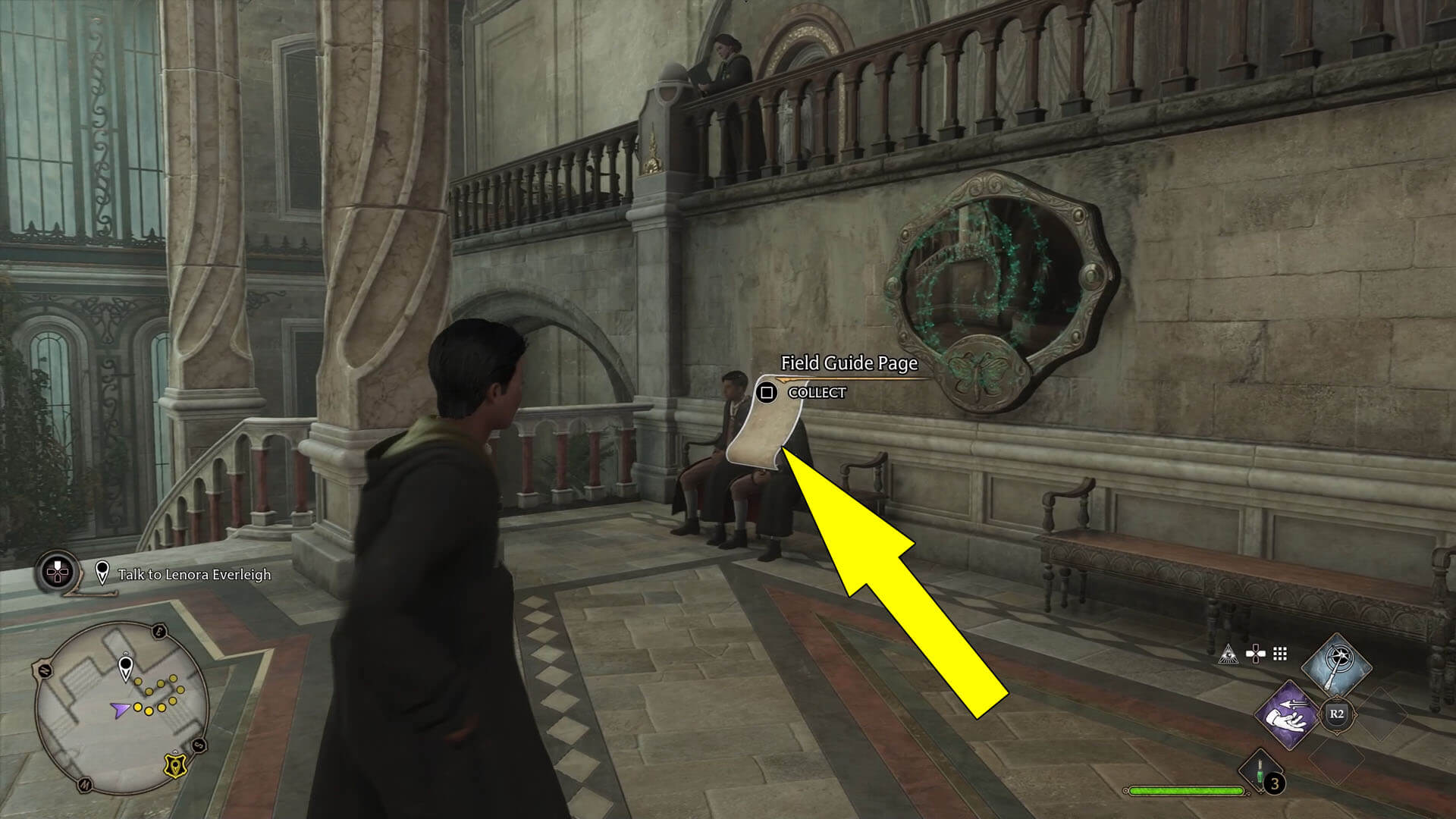 Library Annex Field Guide Page Locations - Hogwarts Legacy