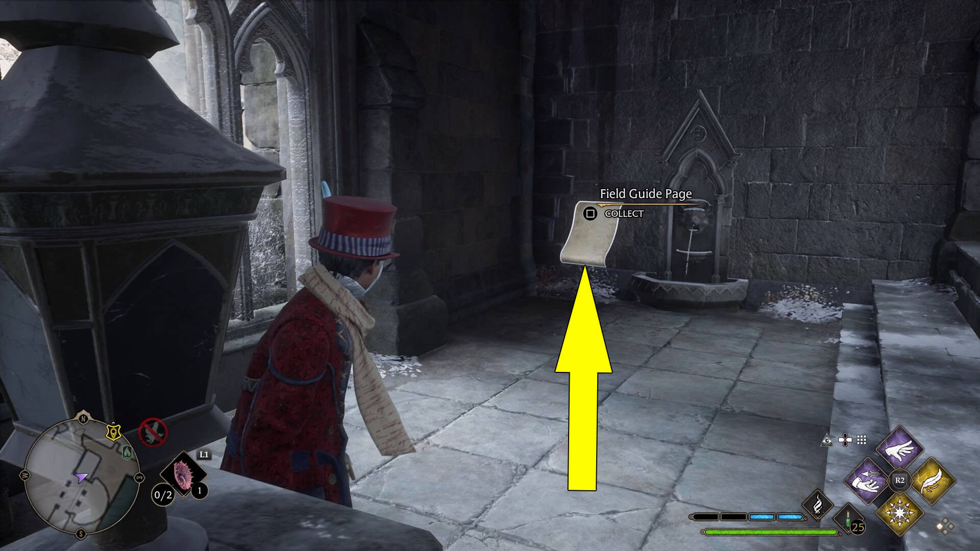 Astronomy Wing Field Guide Page Locations - Hogwarts Legacy