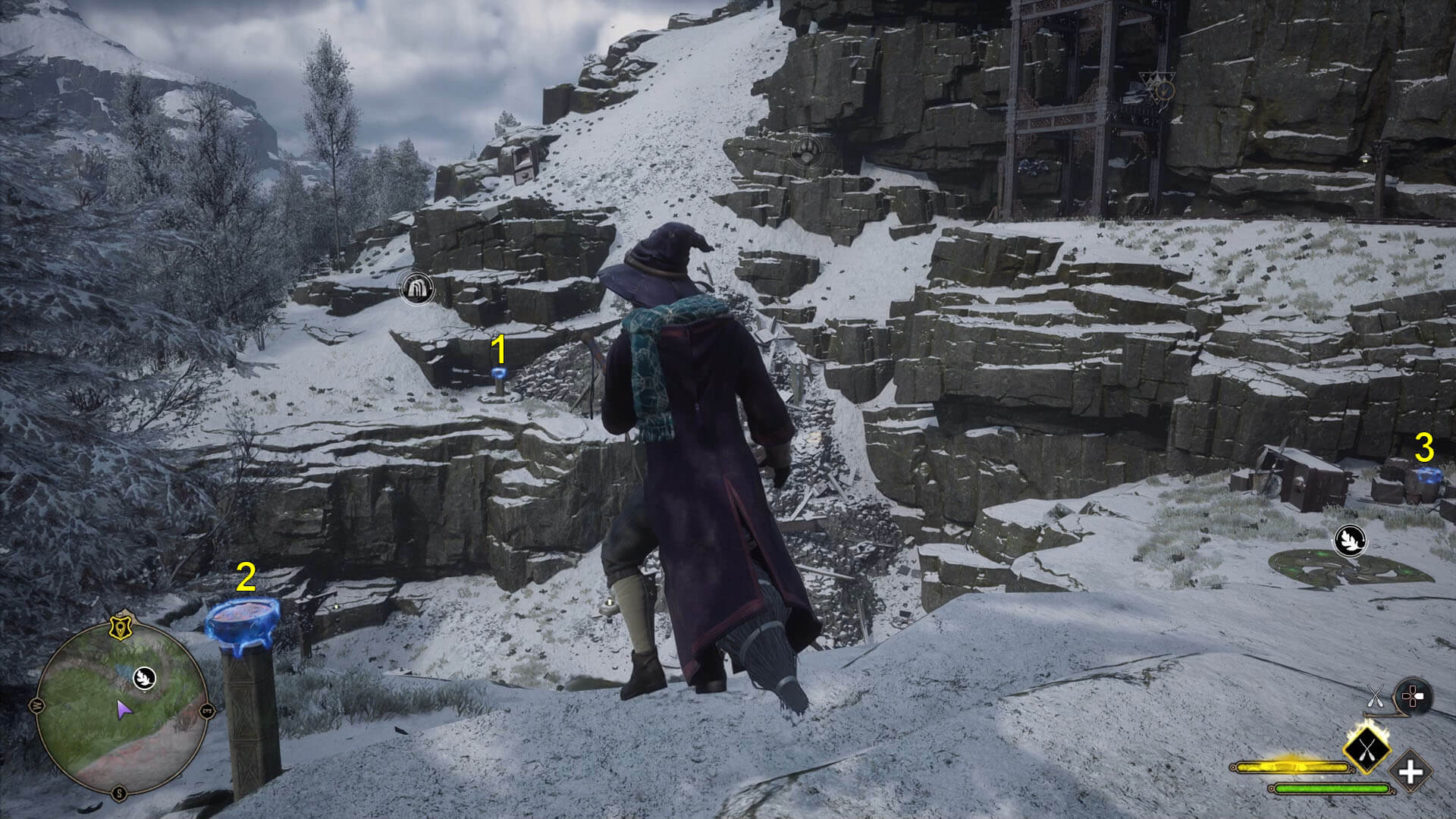 Hogwarts Valley Merlin Trial Locations - Hogwarts Legacy