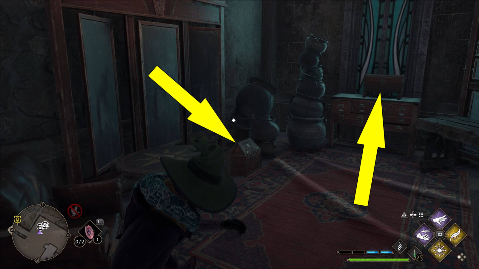 South Wing Collection Chest Locations - Hogwarts Legacy